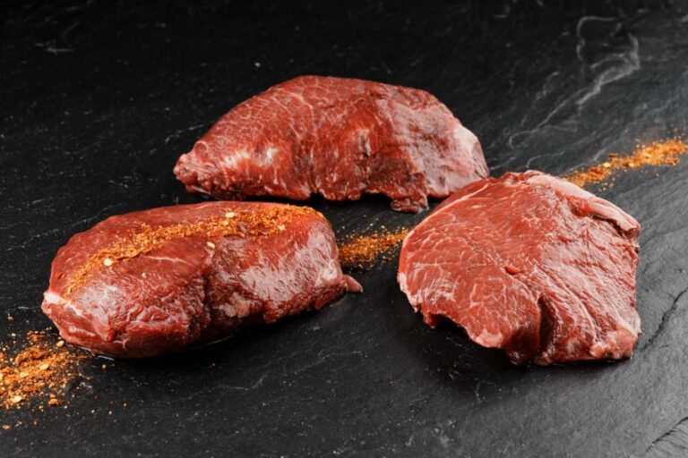 Donald Russell Premium Ochsenbacken, geputzt - Tellermitte