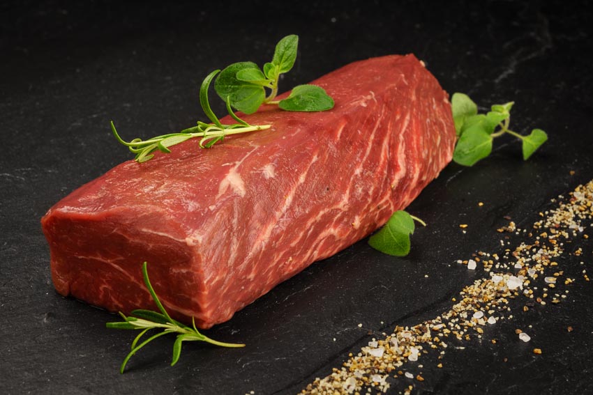 Donald Russell Dry Aged "Center Cut" Filet Braten, 0,900 kg - Tellermitte