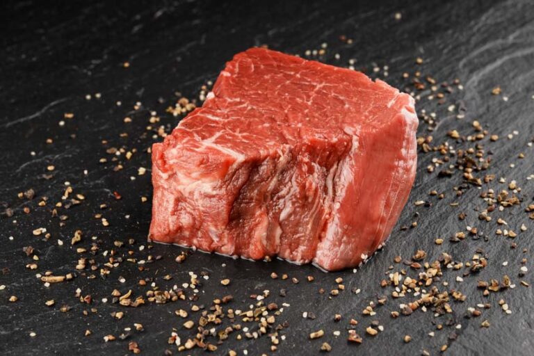 Argentinisches Rinderfiletsteak - Tellermitte