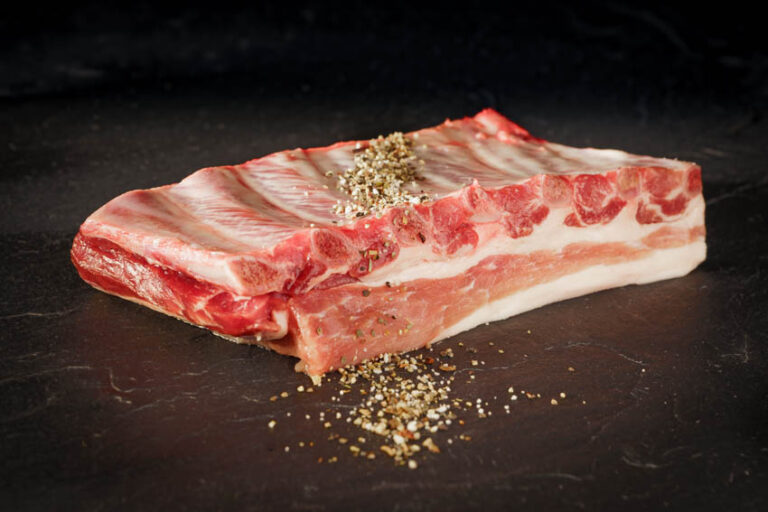 Spare Ribs St. Louis Style – Fleischig, natur & grillfertig - Tellermitte