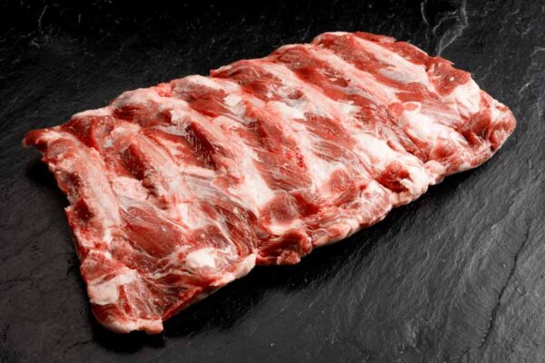 Kanadische Bison Back Ribs - Tellermitte