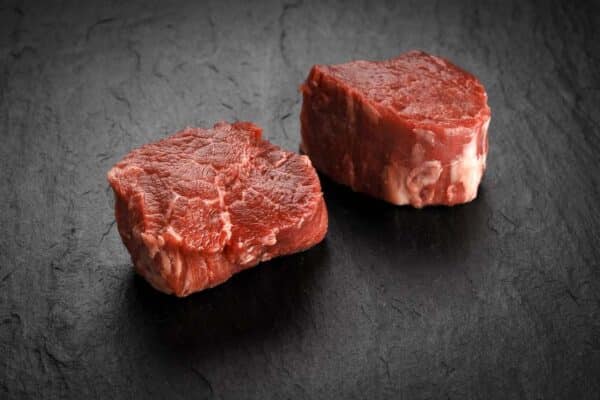 USA Black Angus Rinderfiletsteak Mignon, Creekstone Farms - Tellermitte